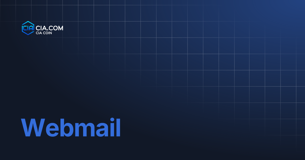 Webmail | CIA.COM Documentation